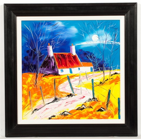 Hamish and callums, wee croft, Isle of Mull by John Damari on artnet