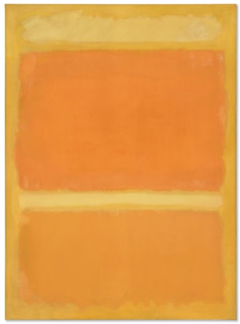 Untitled Yellow, Orange, Yellow, Light Orange by Mark Rothko on artnet