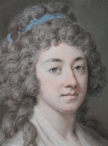 Portrait of lady, Believed to be Elizabeth Harriet Warren, circa 1760 ...