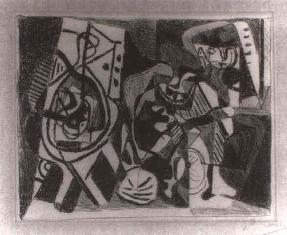 SCENE DINTERIEUR by Pablo Picasso on artnet