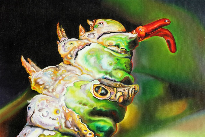 Caterpillar Soup by Dan Schilling on artnet