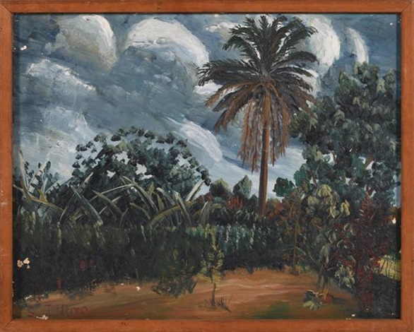 Palm Tree by Sam J. Ntiro on artnet