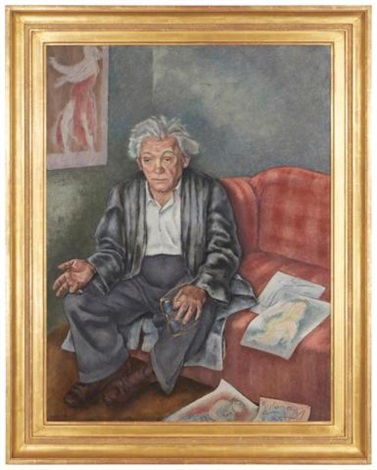 Portrait Of Abraham Walkowitz, 1943 by George Biddle on artnet
