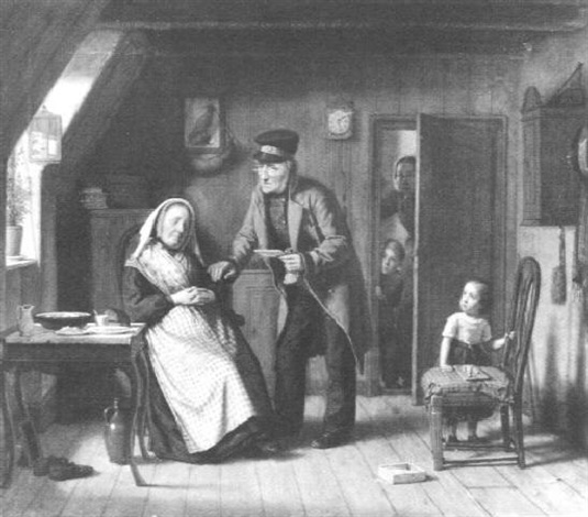 Die Nachricht by David Monies on artnet