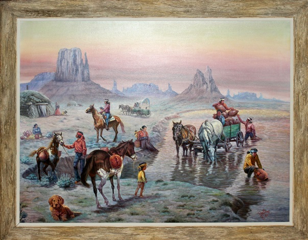 Crack at dawn by Gregory Perillo on artnet