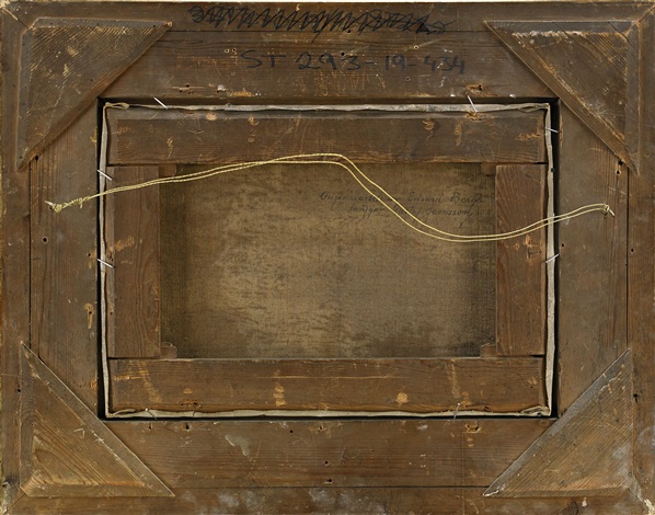 Landskap med björkskog och vallflicka vid sjö by Edward (Johan-Edvard ...