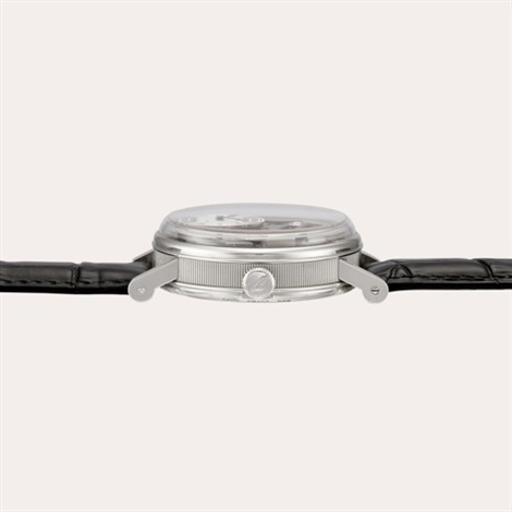 Breguet, La Tradition, Reference 7047 A platinum semi-skeletonised ...