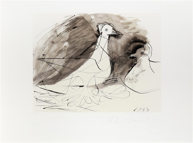 Pigeons by Pablo Picasso on artnet