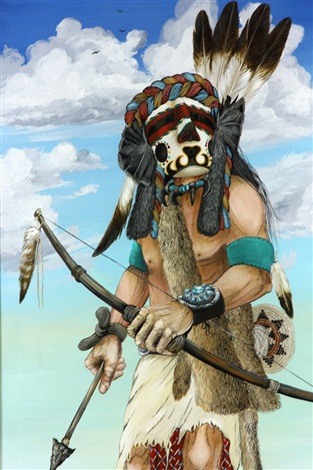 Zuni Warrior by Duane Dishta on artnet