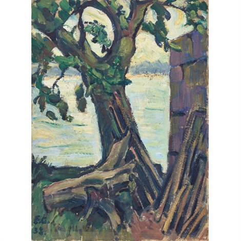 Baum am Seeufer by Ernst Samuel Geiger on artnet