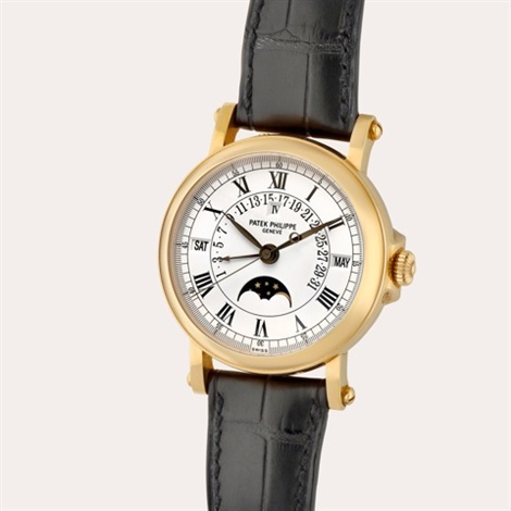 Patek Philippe, Reference 5059 A pink gold perpetual calendar ...