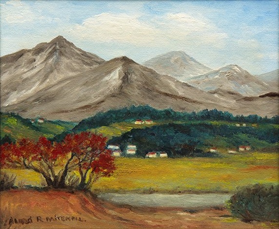Autumn Landscape by Alfred Richard Mitchell on artnet