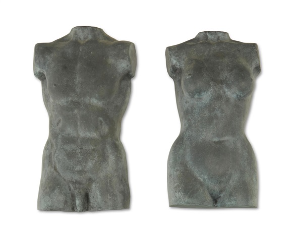 Male And Female Hanging Torsos by Victor Salmones on artnet