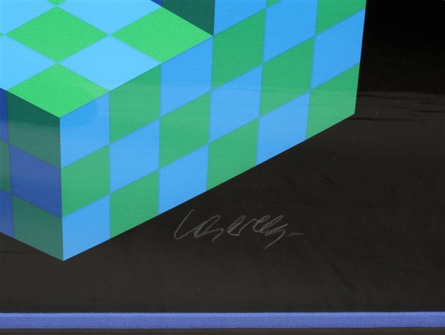 HEXA 5 by Victor Vasarely on artnet