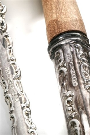 117 PCS LOUIS XV PATTERN SILVER FLATWARE, 2909g by Roden Bros Ltd. on ...