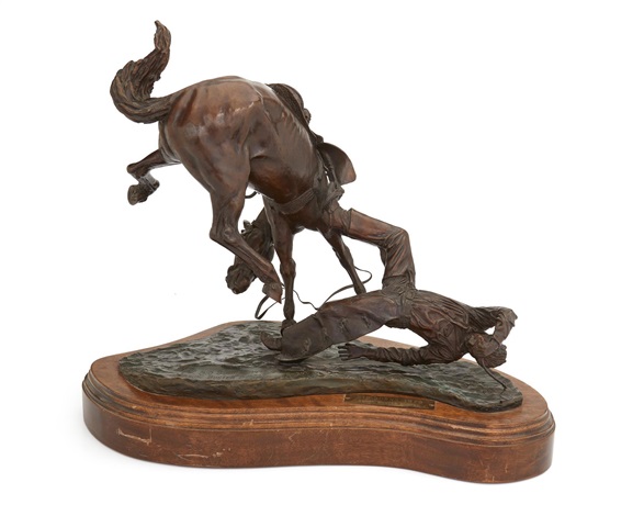 Bronc Buster Busted, by Sid Burns on artnet