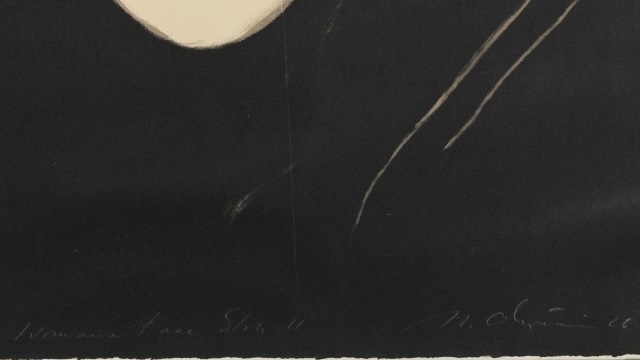 WOMANS FACE STATE II by Nathan Oliveira on artnet