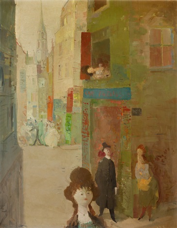 Café Tantalus by Otto Bachmann on artnet