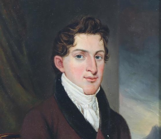 Portrait of John Burkhart Mayer, Lancaster, Pa by Jacob Eichholtz on artnet