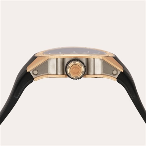 Richard Mille, Reference RM63-01 A pink gold and titanium semi ...