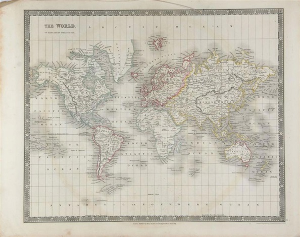 Map of the World by John Dower on artnet