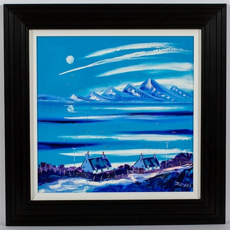 Colonsey Looking Towards The Papps Of Jura by John Damari on artnet