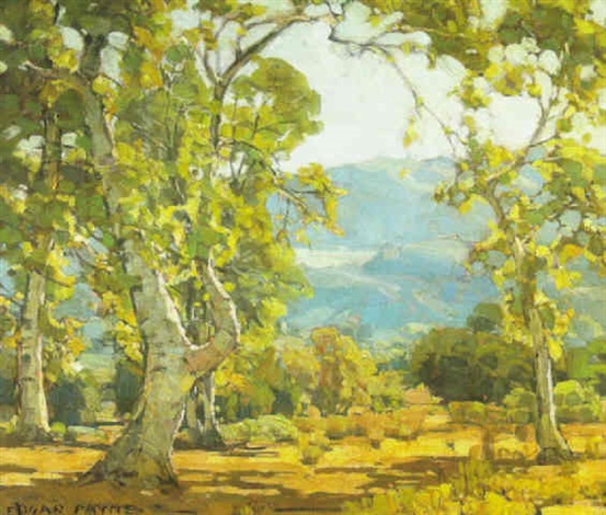 Sycamores by Edgar Alwin Payne on artnet