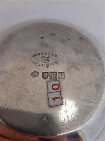 Six Edward VII Silver Finger-Bowls by John Bodman Carrington, London ...