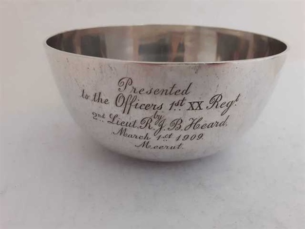 Four Edward VII Silver Finger-Bowls by John Bodman Carrington, London ...