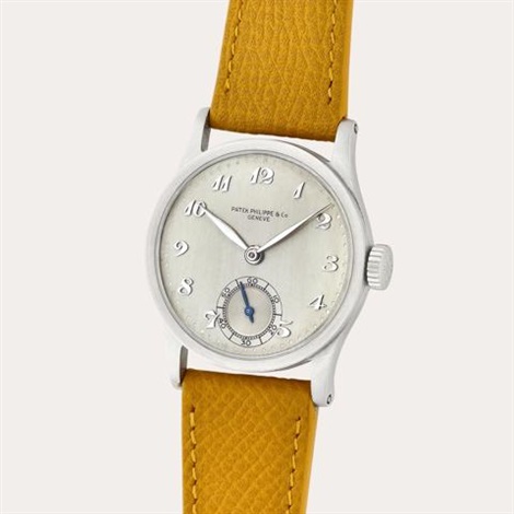 Patek Philippe, Calatrava, Reference 96 A stainless steel wristwatch ...