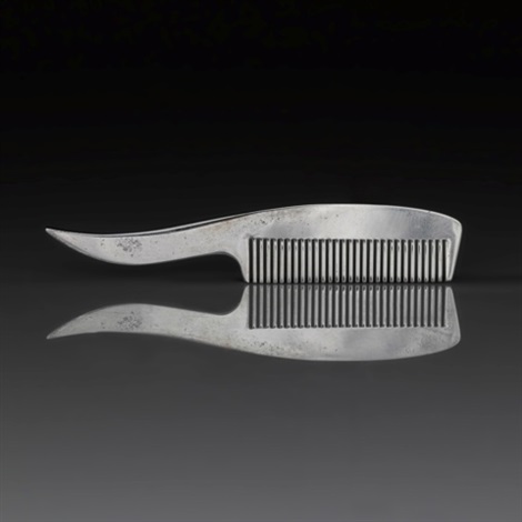A silver moustache comb, Tiffany Co., late 20th century by Tiffany & Co ...