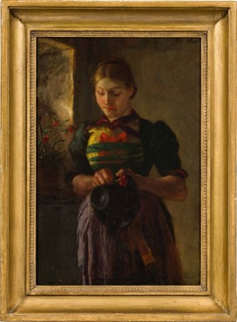 Nelken by Albin Egger-Lienz on artnet