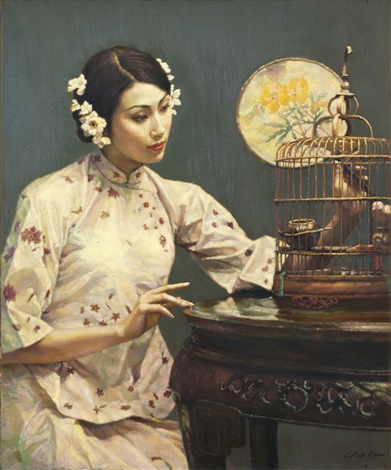 Admiration by Chen Yifei on artnet