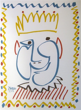 Le roi du carnaval de Nice by Pablo Picasso on artnet