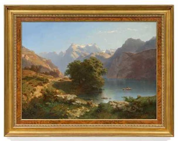 Lake Lucerne by Alexandre Calame on artnet