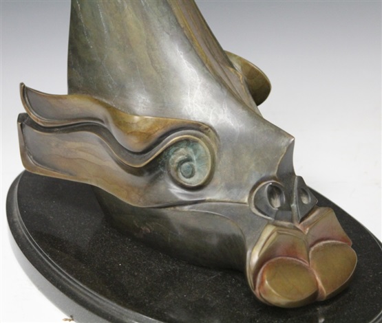 BRONZE SCULPTURE by Don Riggs on artnet