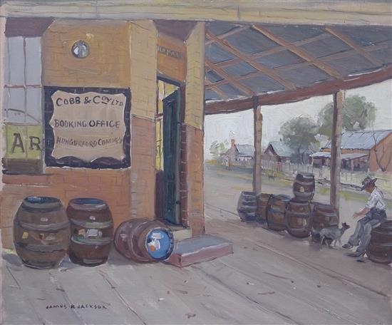 Cobb Co. Booking Office by James Ranalph Jackson on artnet