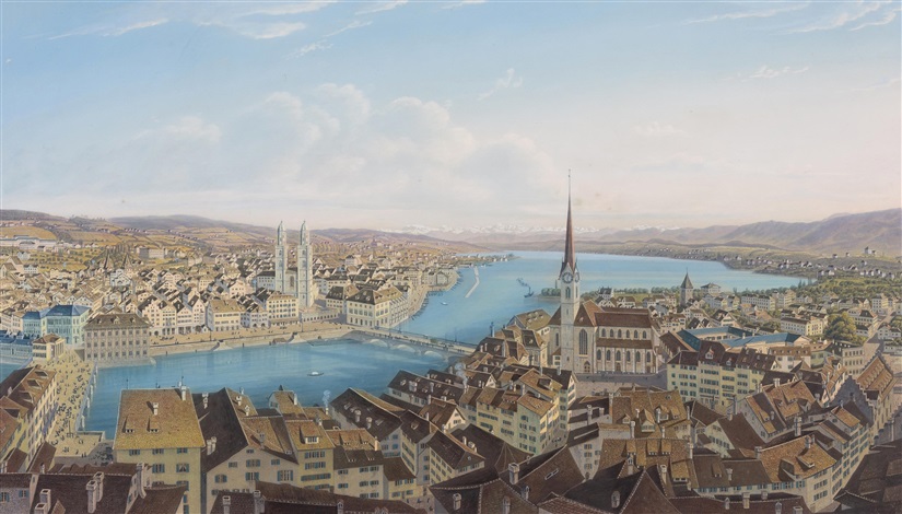 Zürich by Johannes Ruff on artnet