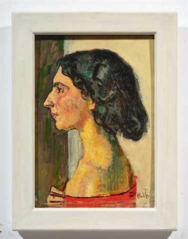 Portrait of Giulia Leonardi Italian woman by Ferdinand Hodler on artnet