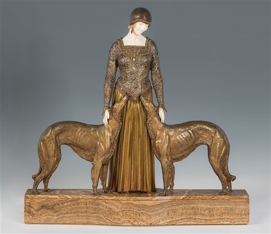 Les Amis De Toujours by Demetre Chiparus on artnet