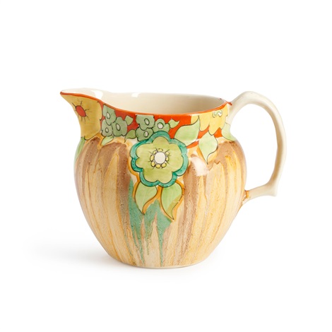 KILLARNEY PATTERN PITCHER by Clarice Cliff on artnet
