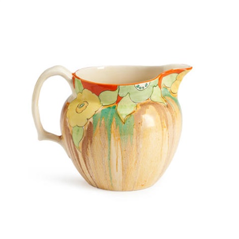 KILLARNEY PATTERN PITCHER by Clarice Cliff on artnet