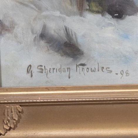 Good King Wencelas by George Sheridan Knowles on artnet