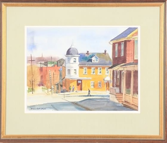 Corner of Polk and East 4th Street, Bethlehem, Pennsylvania by Ranulph ...