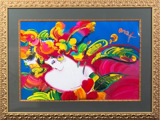 Woman in Love by Peter Max on artnet