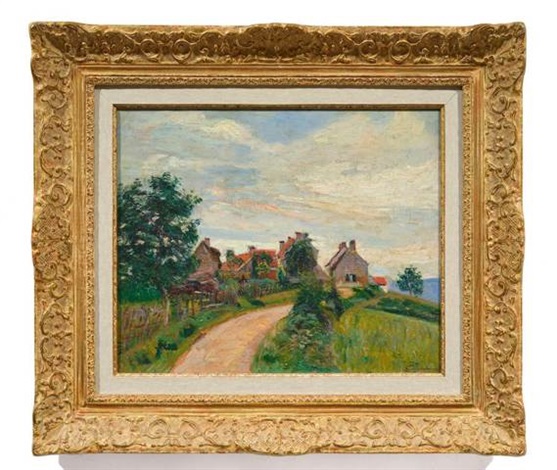 Village de Damiette by Armand Guillaumin on artnet