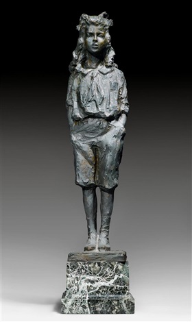 Portrait of Barbara Whitney by Gertrude Vanderbilt Whitney on artnet