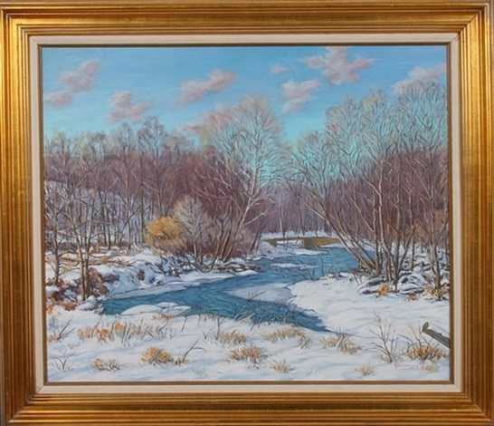 The rambling stream by Mildred S. Gehman on artnet