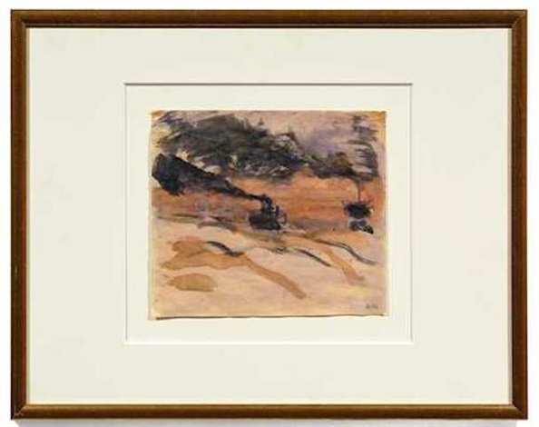 Steam boat on a rough sea by Emil Nolde on artnet