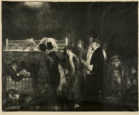 Preliminaries Preliminaries to the big bout by George Bellows on artnet